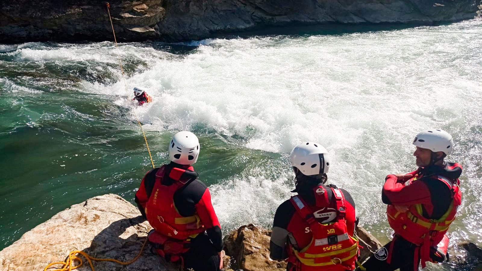 Curso de rescate acuático Rescue 3 Europe SRT Advance :: RIVER GURU Rescue